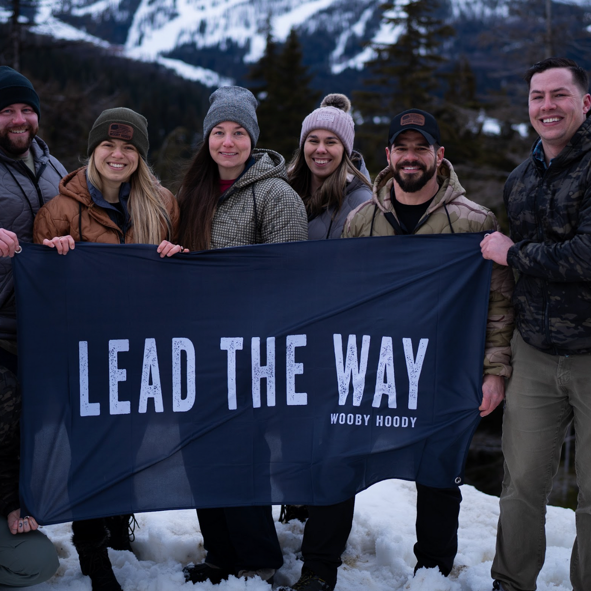 Lead The Way - 3'x'5 Flag – WoobyHoody