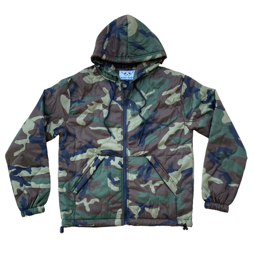 Woodland Jacket | Woodland Camo Woobie Jacket | Woobyhoody – WoobyHoody
